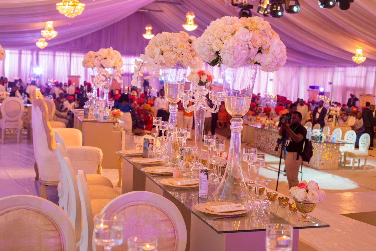 Nigerian Wedding Reception Program Samples Cover