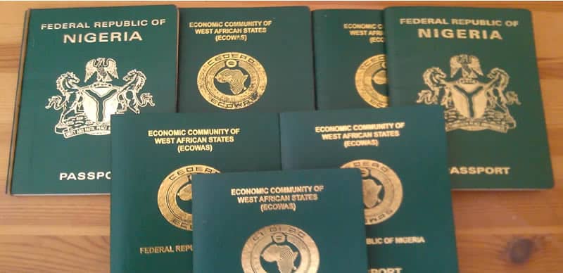  Nigerian Passport Application Form PDF FirstClassNigeria