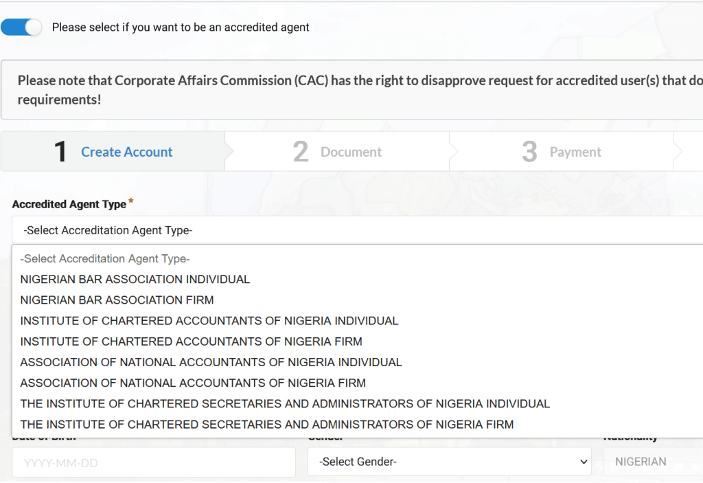 CAC Accredited Agent Registration 2025: Online Requirements