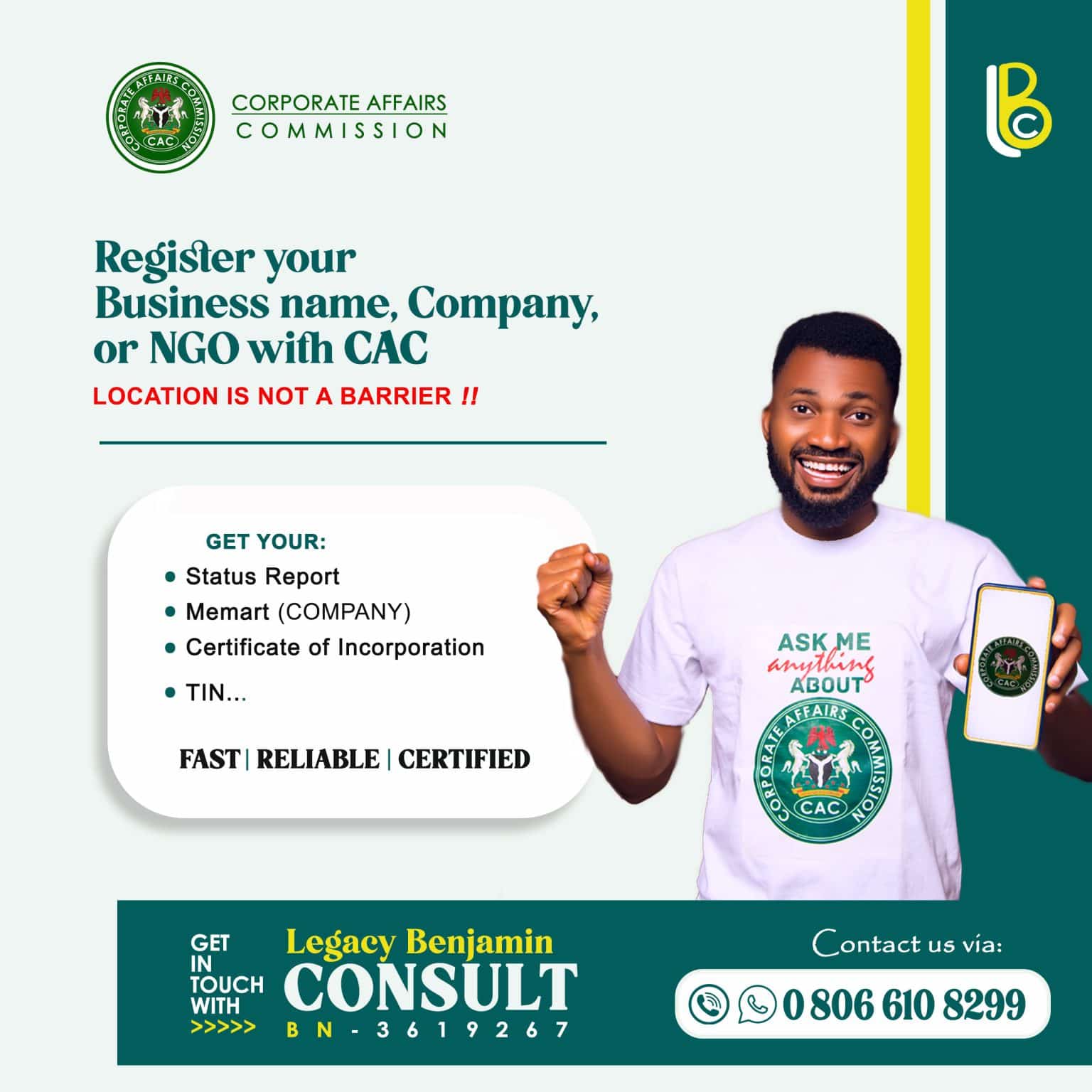 CAC Accredited Agent Registration 2025: Online Requirements